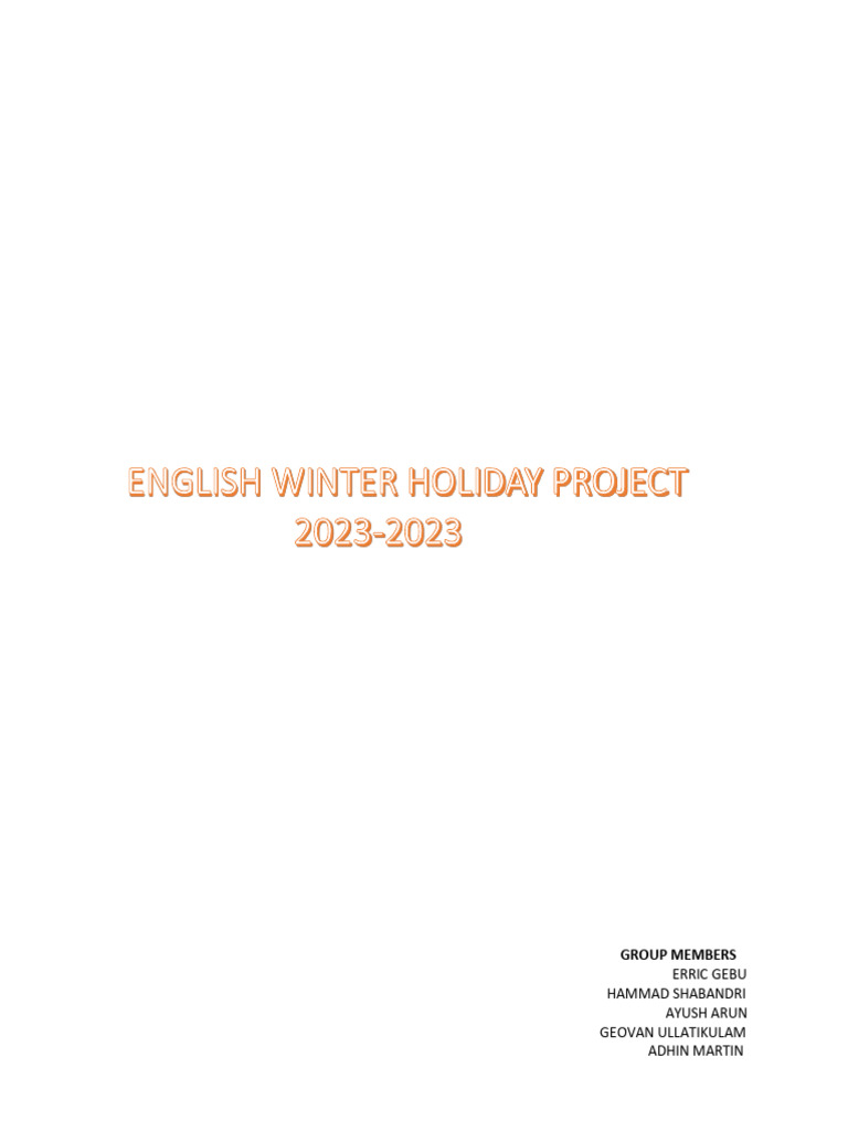 Eng Project | PDF