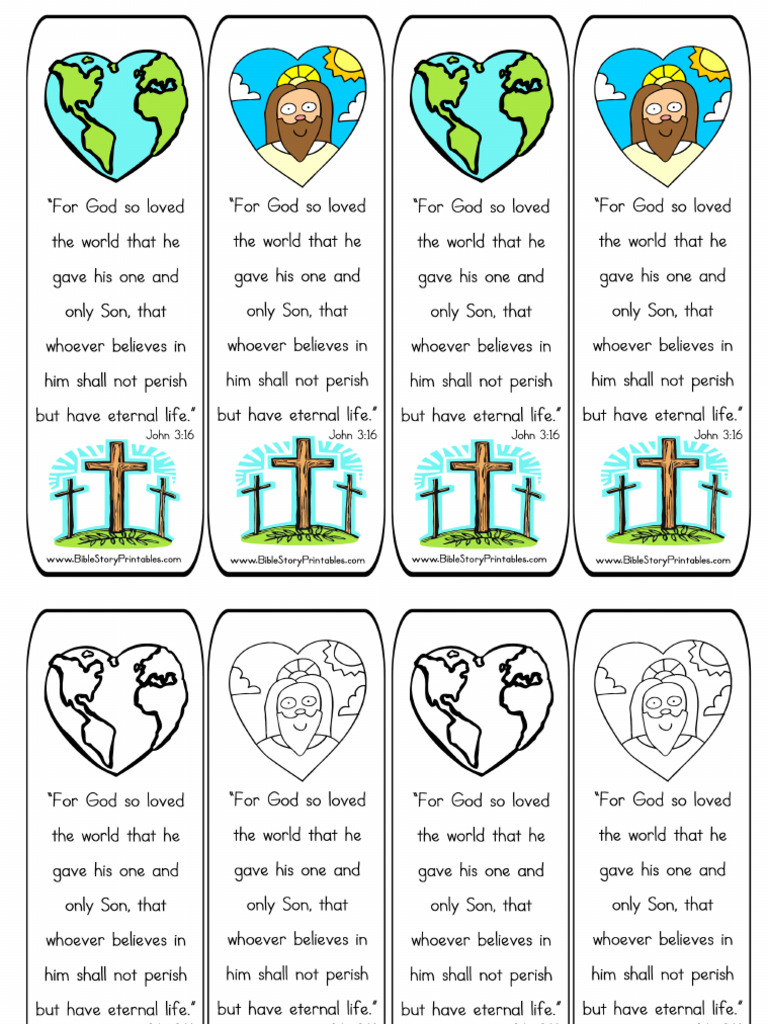 John 316 Bookmark Pack | PDF
