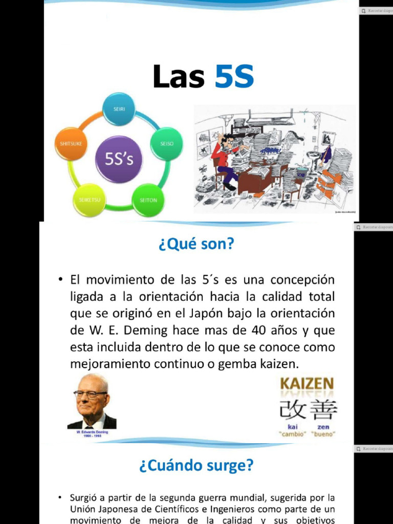 5S's | PDF