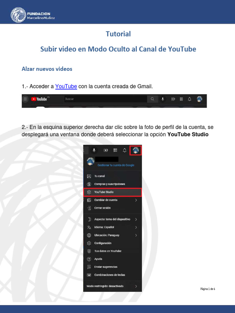 Tutorial YouTube 2022 | PDF | Youtube | Software