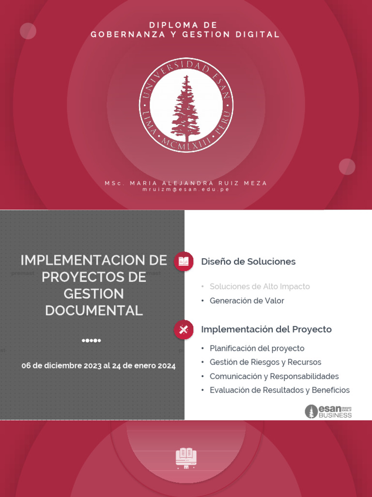 Sesion 3 y 4 - GDP | PDF | Software | Planificación