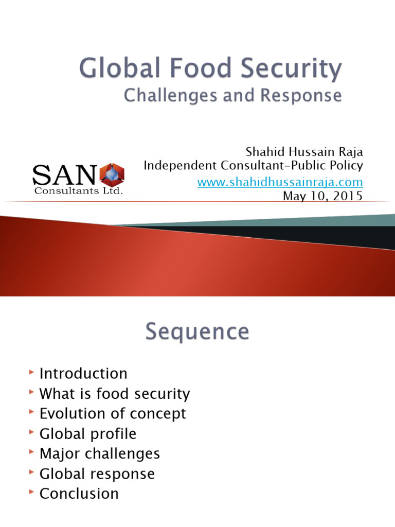 Global Food Security Challenges | PDF | Food Security | Agriculture