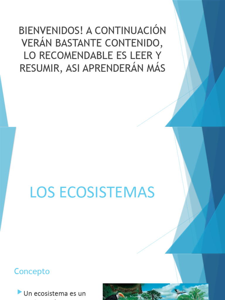 Los Ecosistemas | PDF | Ecosistema | Desierto