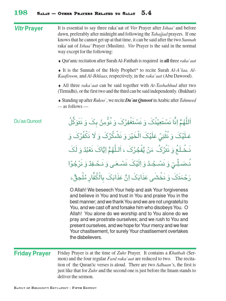 Friday Prayer Khutbah Thaania | PDF | Abrahamic Religions | Semitic ...