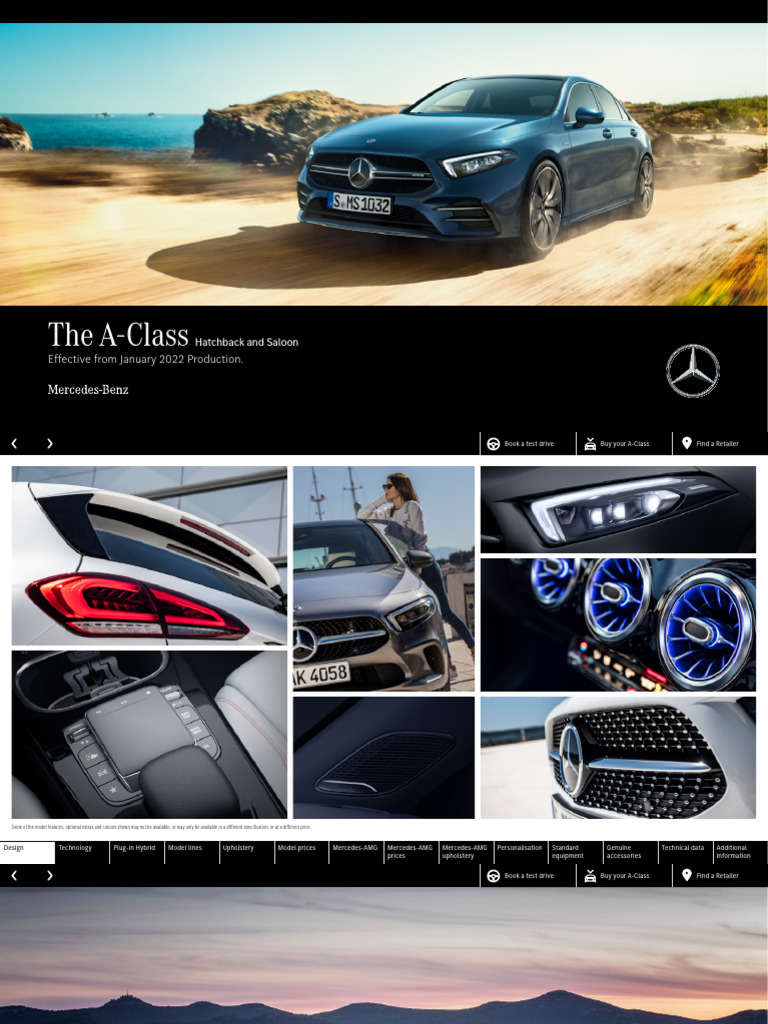 A-Class Overview and Features | PDF