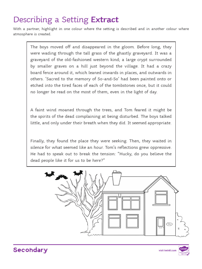 Describing A Setting Extract | PDF
