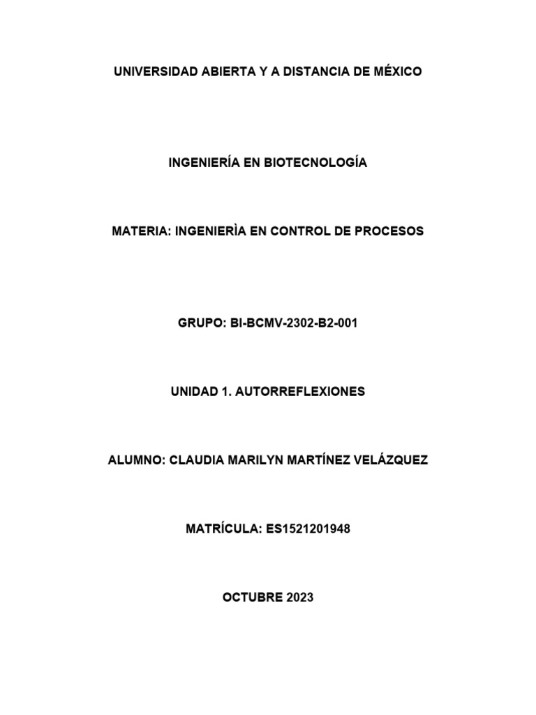 Binp U1 Atr CLMV | PDF | Sistema de control | Ingenieria Eléctrica