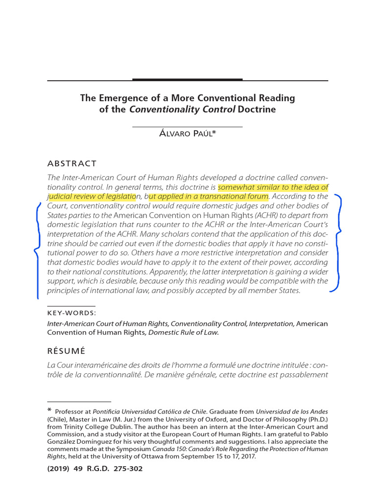 Álvaro Paúl The Emergence of A More Conventional Reading of The ... Álvaro Paúl The Emergence of A More Conventional Reading of The ...