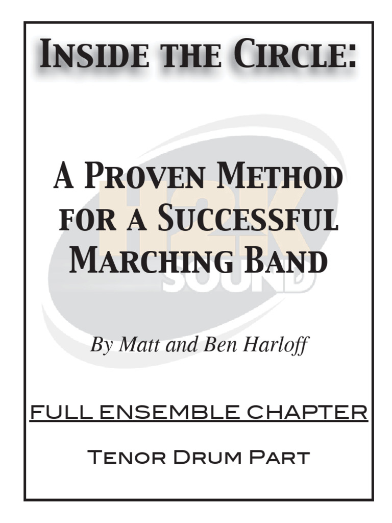 Full Ensemble Chapter Tenor Drum Part | PDF