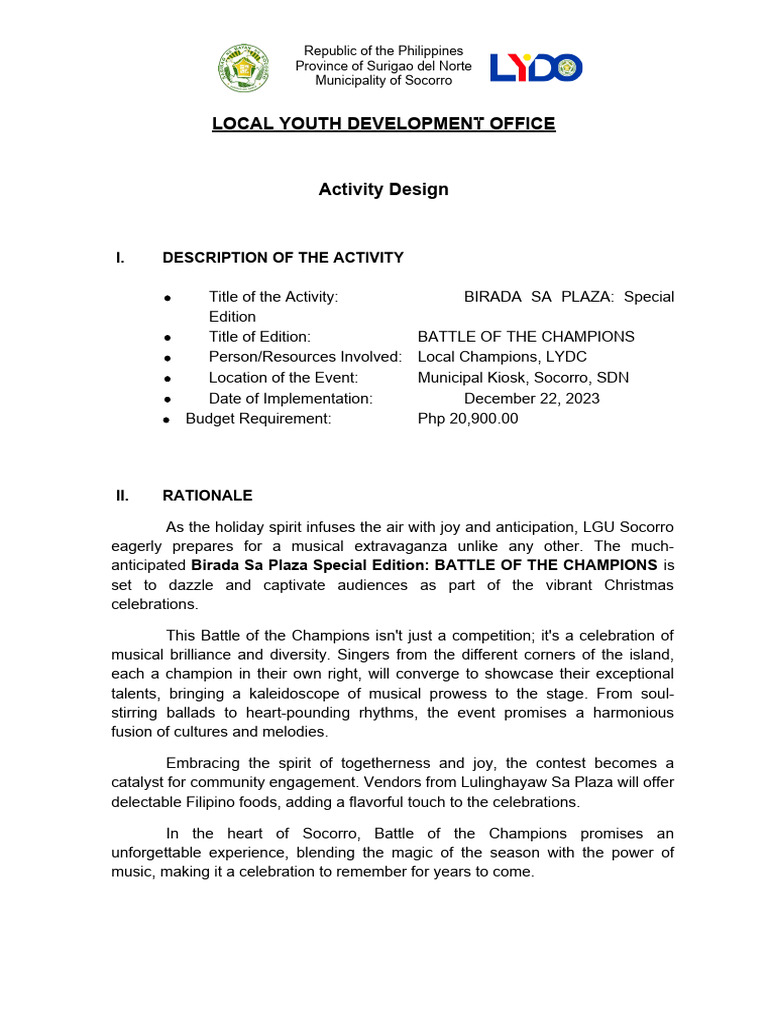 BIRADA SA PLAZA Special Edition | PDF BIRADA SA PLAZA Special Edition | PDF
