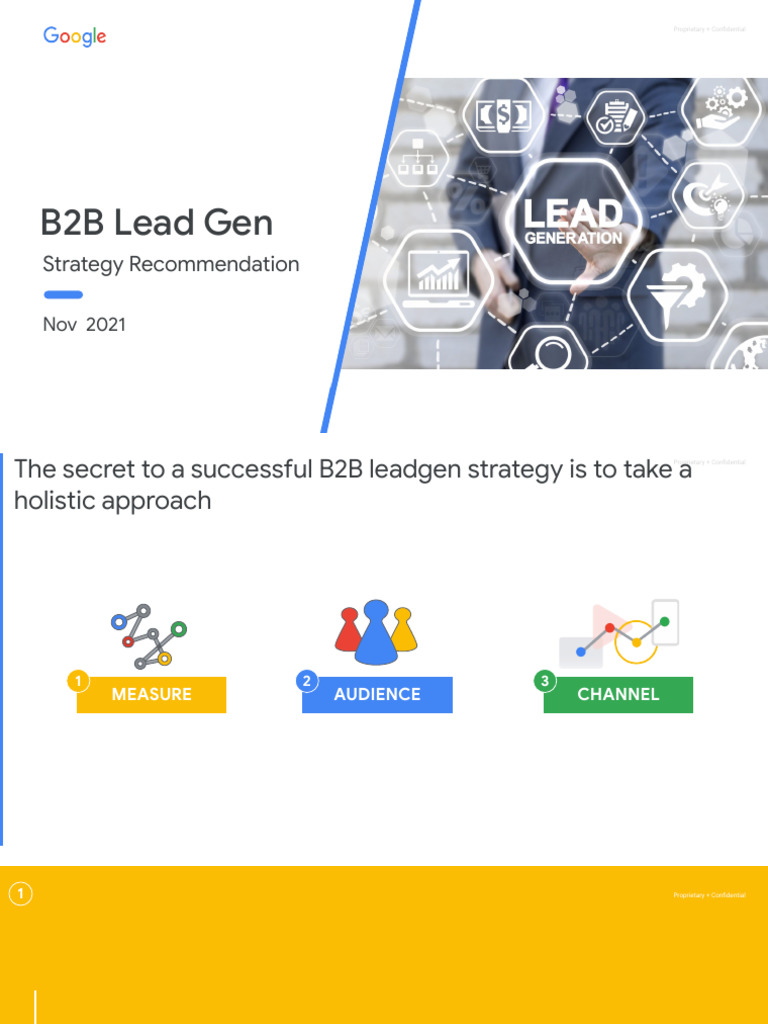 B2B Lead Gen Strategy | PDF | Customer Relationship Management | Marketing