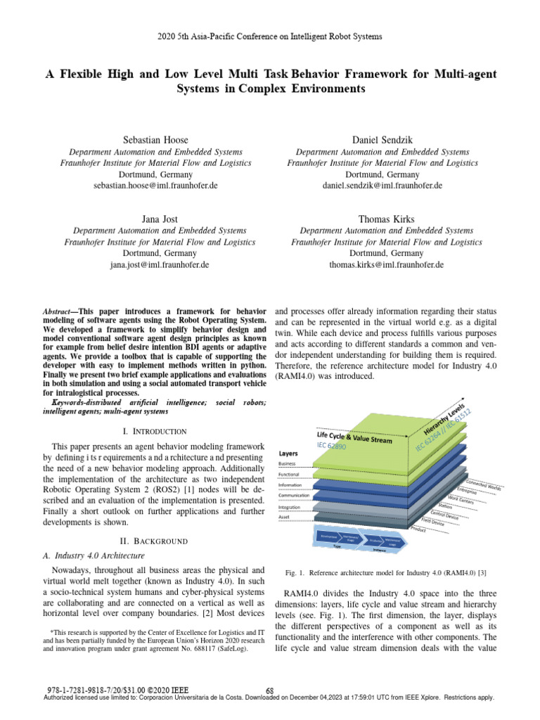 A - Flexible - High - and - Low - Level - Multi - Task - Behavior - Framework - For - Multi ...