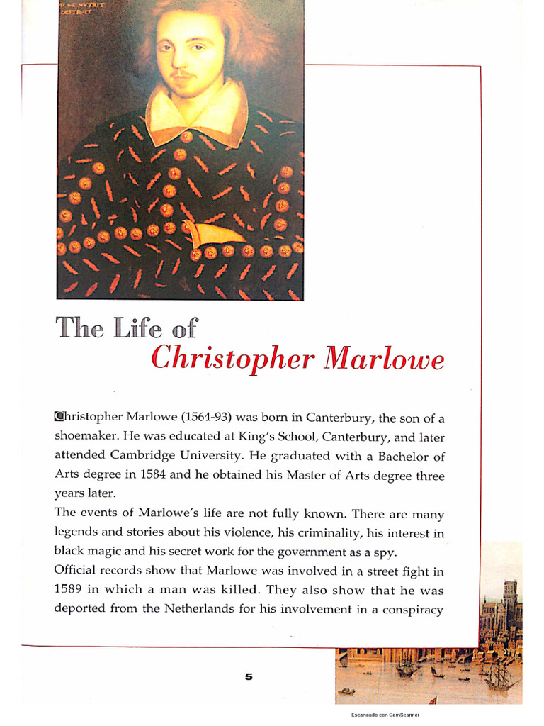 The Tragedy of Fautus by C. Marlowe | PDF