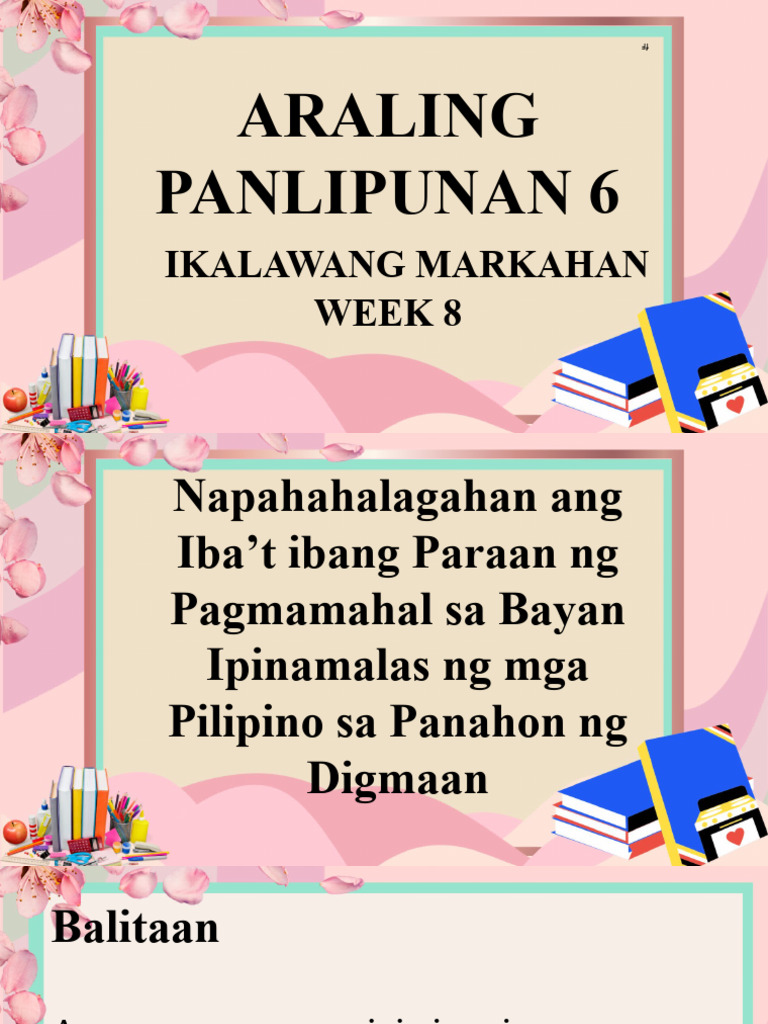 COT-AP-6-Q2-WEEK-9 - Jan 15 2024 | PDF