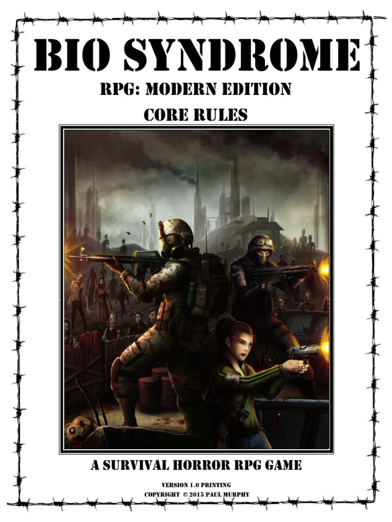 Biosyndrome Modern Print-Friendly | PDF | Marksman | Firearms