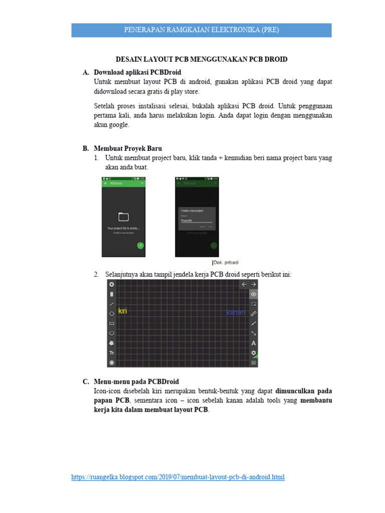 PCB Droid Tutorial | PDF | Seni | Teknologi & Rekayasa