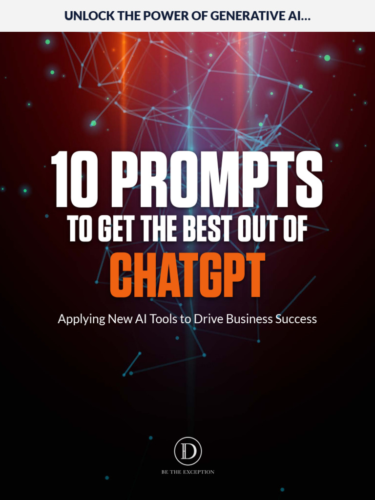 AI 10 Prompts Worksheets | PDF | Artificial Intelligence | Intelligence ...