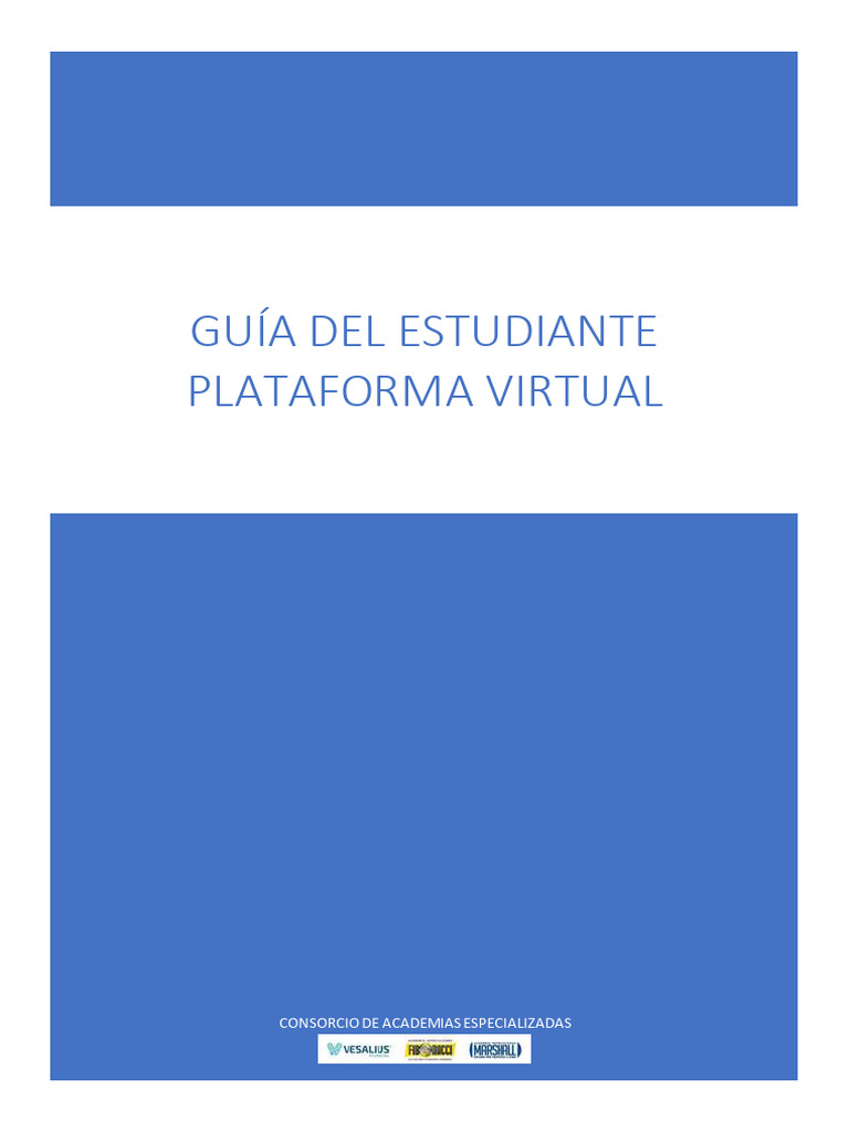 Guía - Del - Estudiante - Plataforma Virtual | PDF | Ventana (informática) | Red mundial