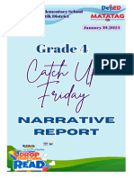 Narrative Report Matatag Training Day 4 | PDF | Teachers | Curriculum