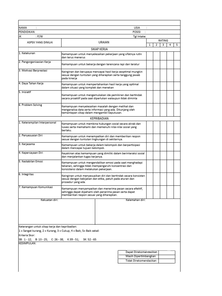 FORM Interview | PDF
