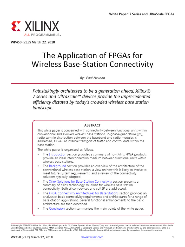 wp450 Base STN Connect - 2 | PDF | Field Programmable Gate Array | Lte ...