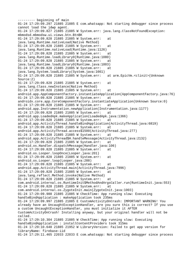 Logcat | PDF | Java (Programming Language) | Computer File Logcat | PDF | Java (Programming Language) | Computer File