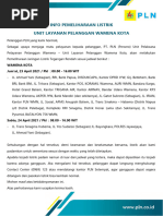 Daftar Alamat Kantor PT PLN | PDF