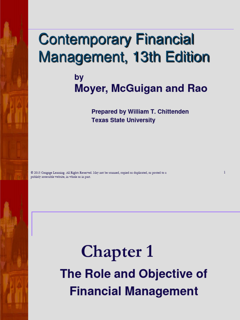 CH 01 PPT 13e | Download Free PDF | Board Of Directors | Investing