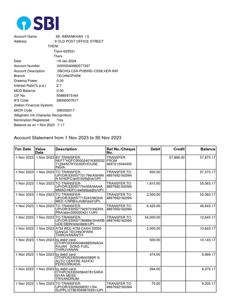 M8 FN RF0 PTV SWD AOw | PDF | Personal Identification Number | Service Industries