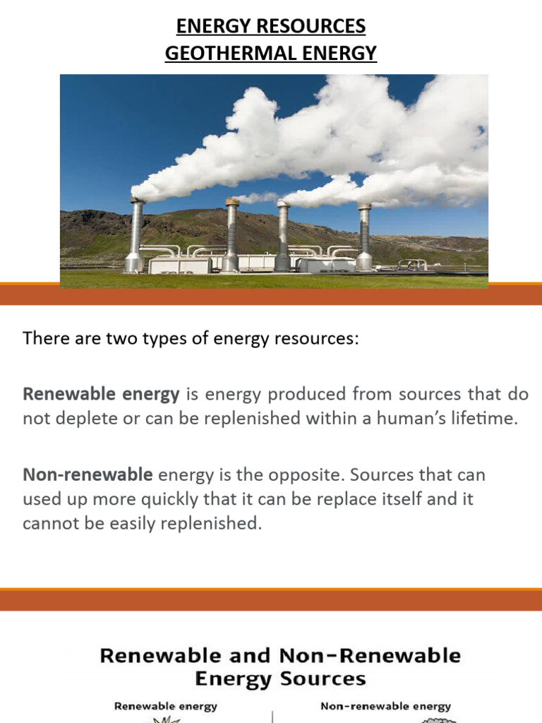 Geothermal Energy Presentation | PDF | Geothermal Energy | Renewable Energy