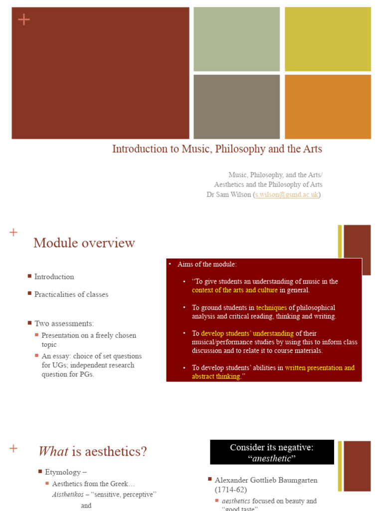 Music & Philosophy for Students | PDF | Aesthetics | Beauty