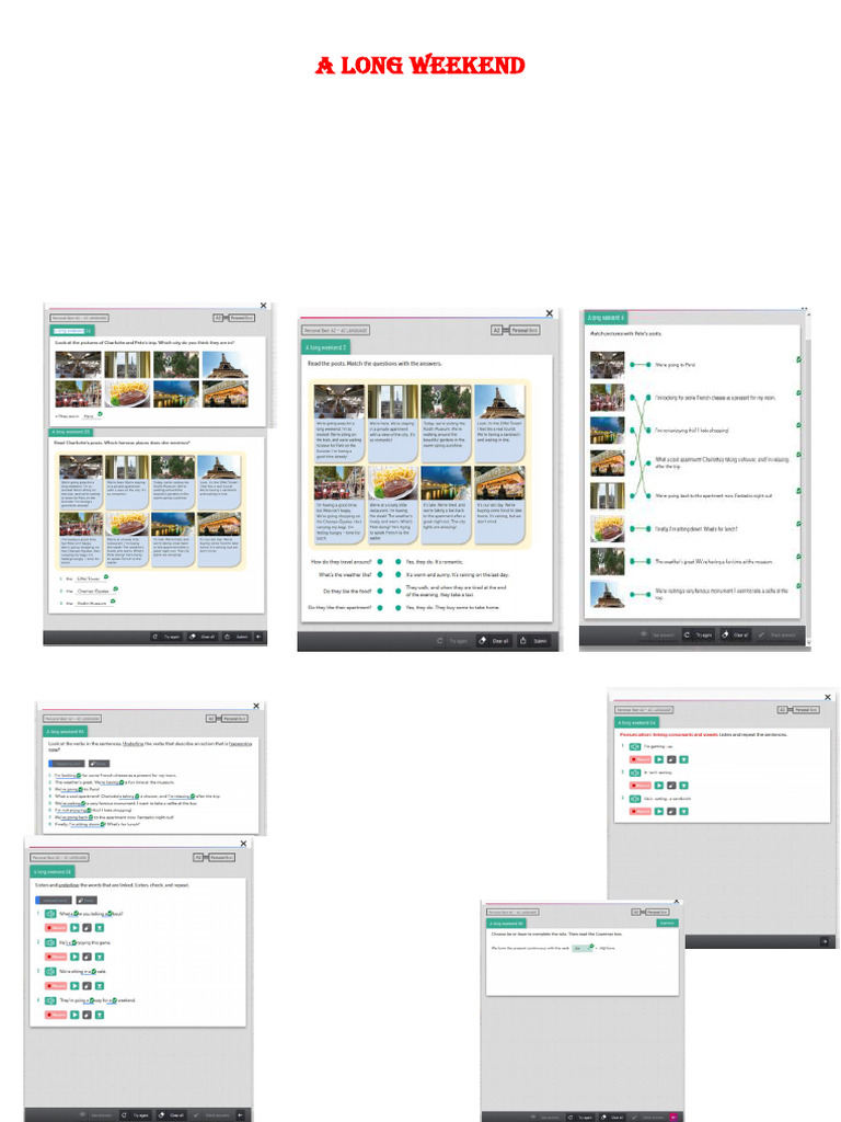 4C A Long Weekend | PDF