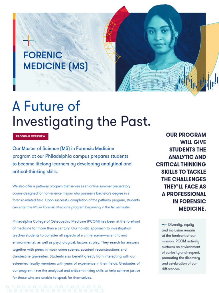 Forensic Medicine Program Brochure | PDF