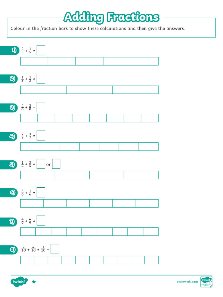 Adding Fractions | PDF | Arithmetic | Signal Processing