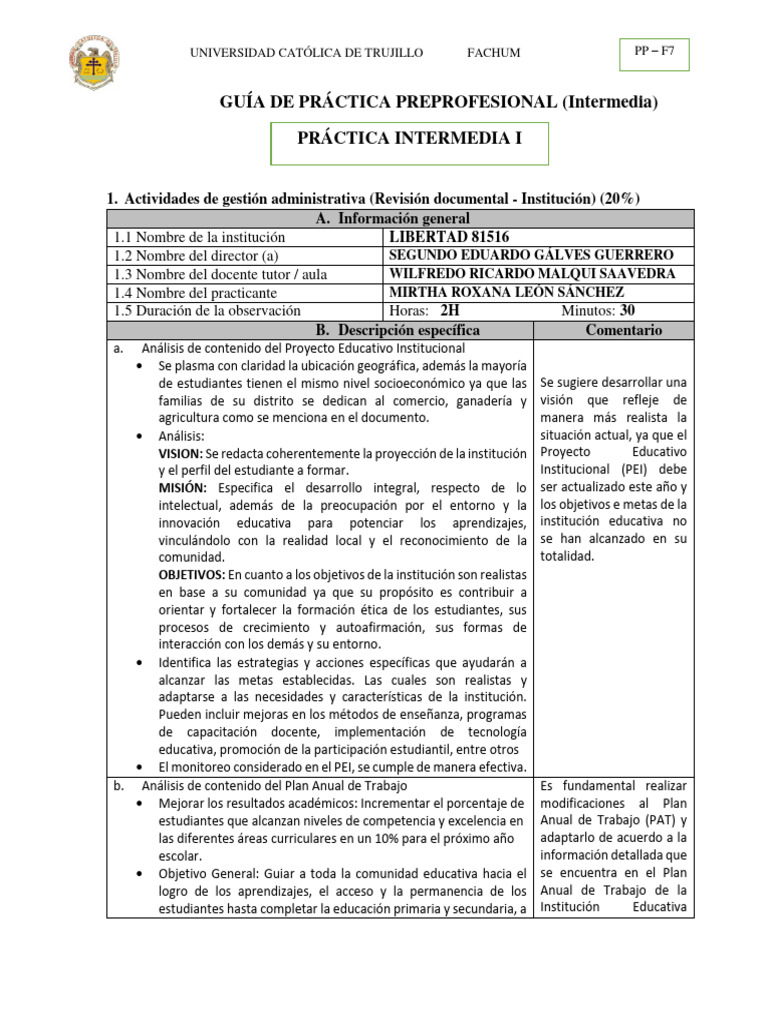 Guia de Practica | PDF | Enseñando | Educación primaria