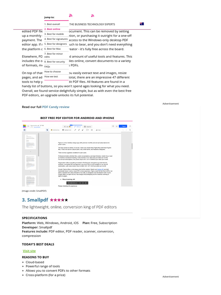 Schedule A Demo: 3. Smallpdf | PDF | Android (Operating System) | Operating System Families