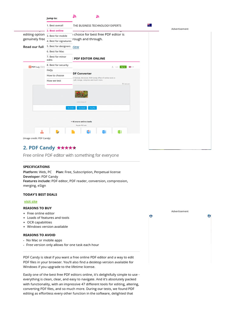 PDF Candy | PDF | Microsoft Windows | Mobile App