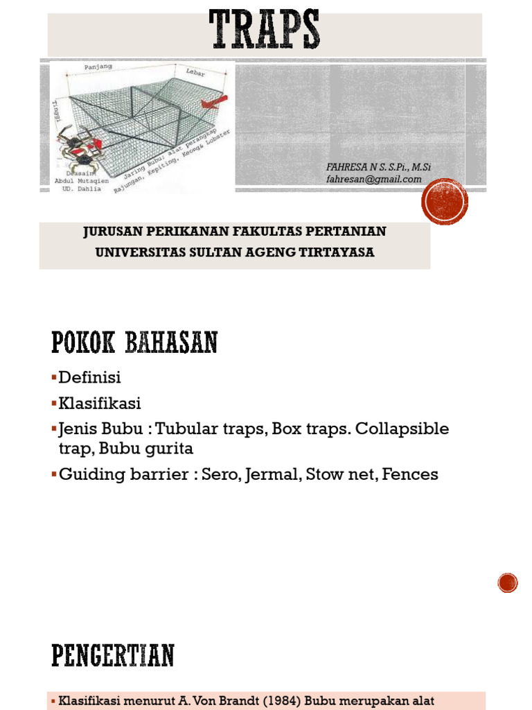 Pertemuan 10 Traps | PDF