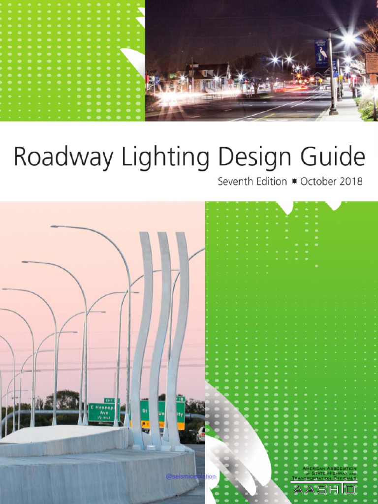 Roadway Lighting Design Guide 7th Ed. | PDF | Science & Mathematics