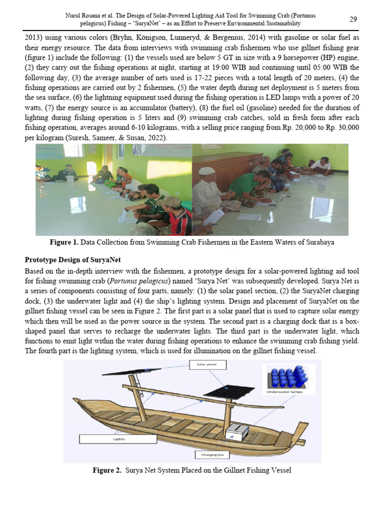 Solar-Powered Crab Fishing Aid Design | PDF | Lighting | Light