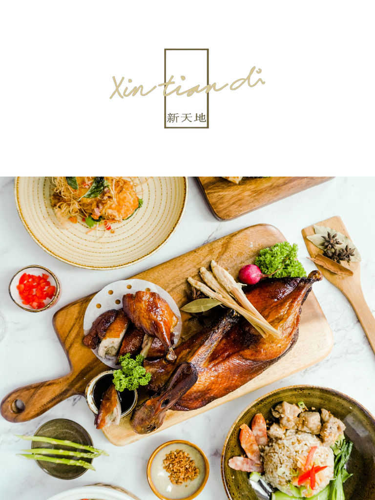 XTD Set Menu 2023 | PDF | Dumpling | Chinese Cuisine