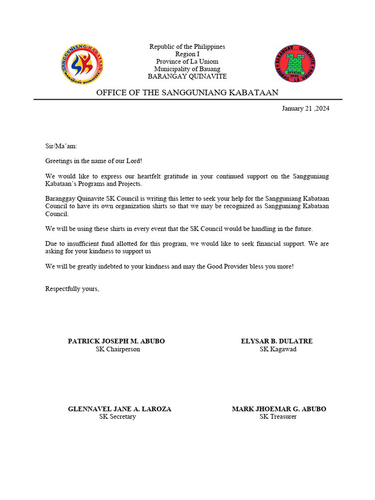 SK Solicitation | PDF