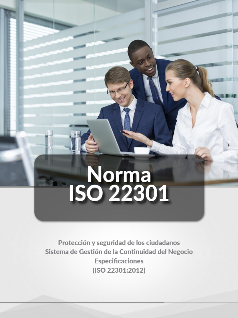 ISO 22301 Norma Espanol V52018A | PDF | Organización internacional para la estandarización ...
