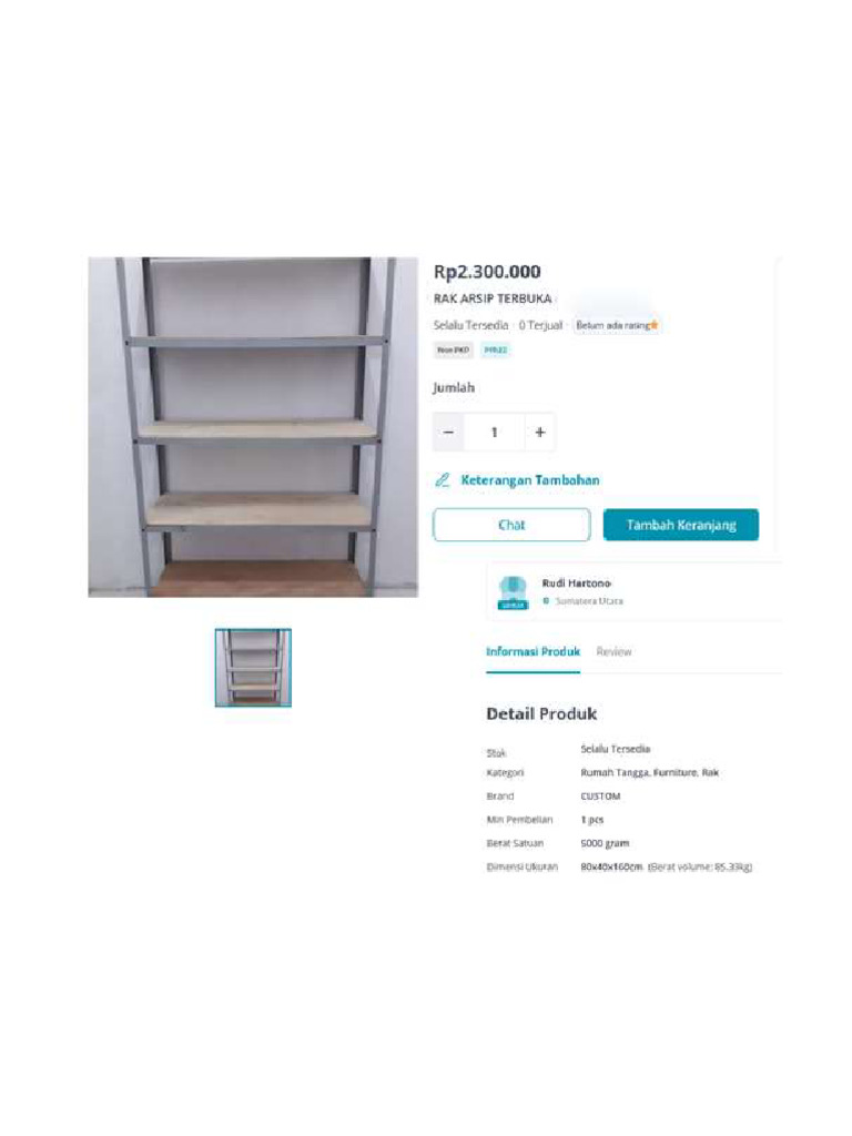 Rak Arsip Terbuka | PDF