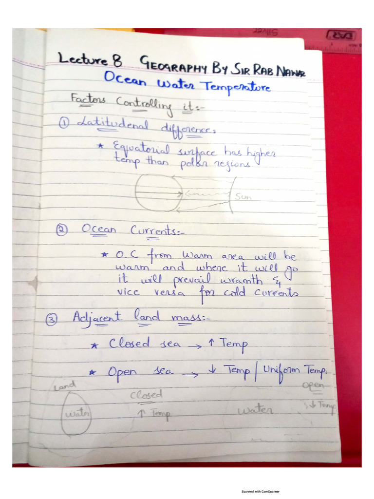 8 Ocean Water Temperature | PDF