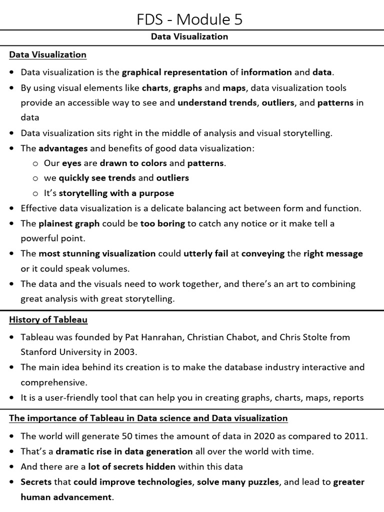 M5 - FDS | PDF | Data Type | Application Software