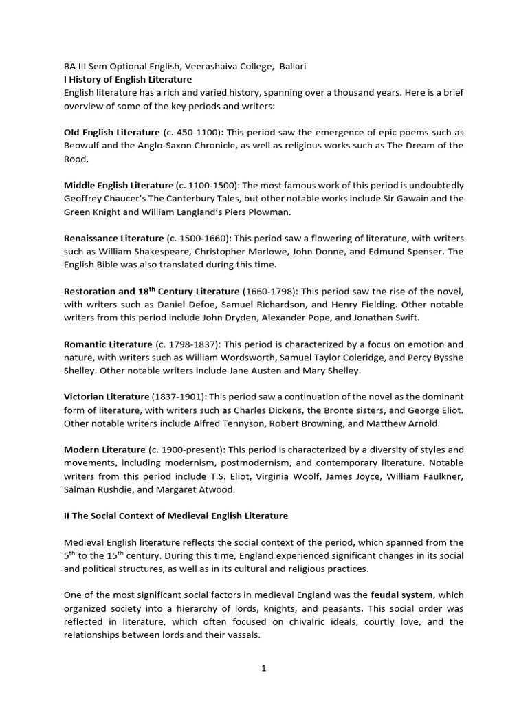 Notes DSC5 Unit 1 | PDF | History | General Fiction