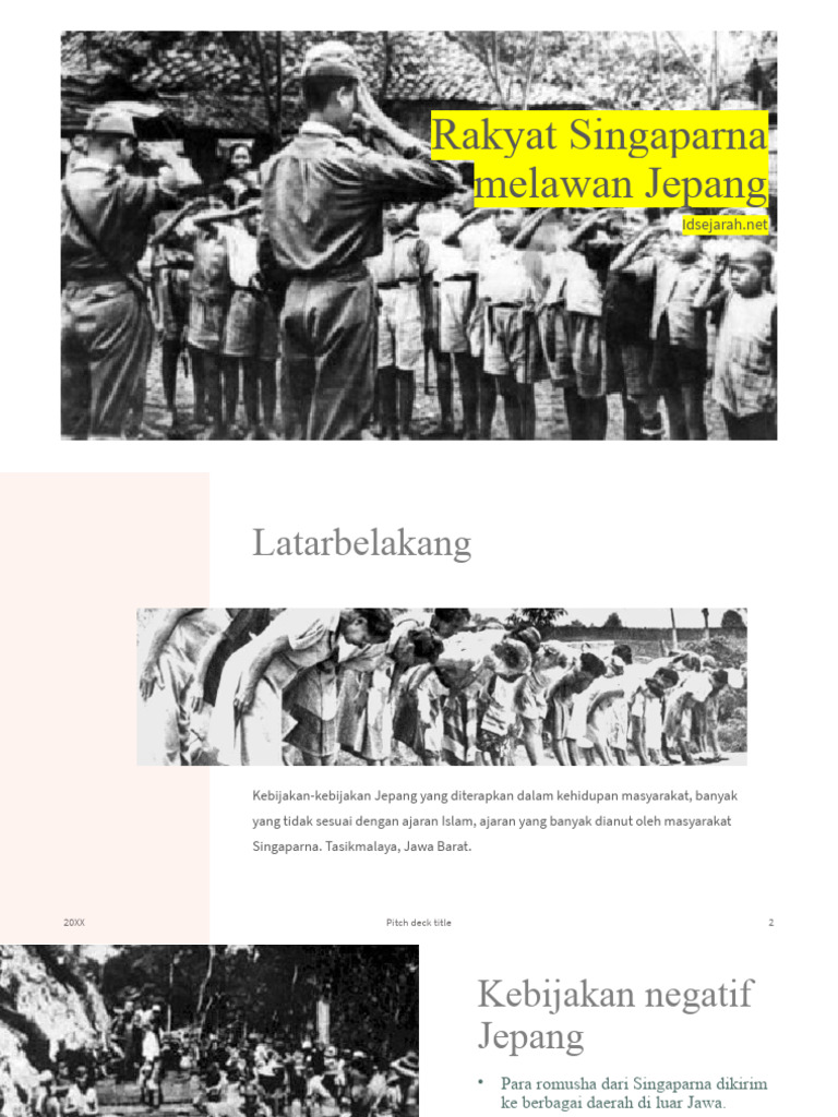 Rakyat Singaparna Melawan Jepang | PDF