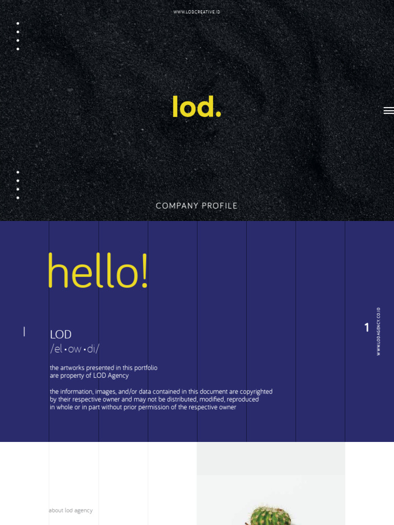 LOD Company Profile | PDF | Mobile App | Human Communication