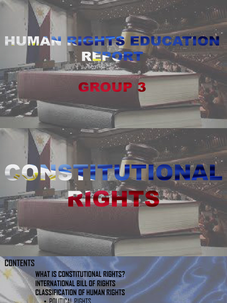 Human Rights Presentation Group3 | Download Free PDF | Rights | Human ...